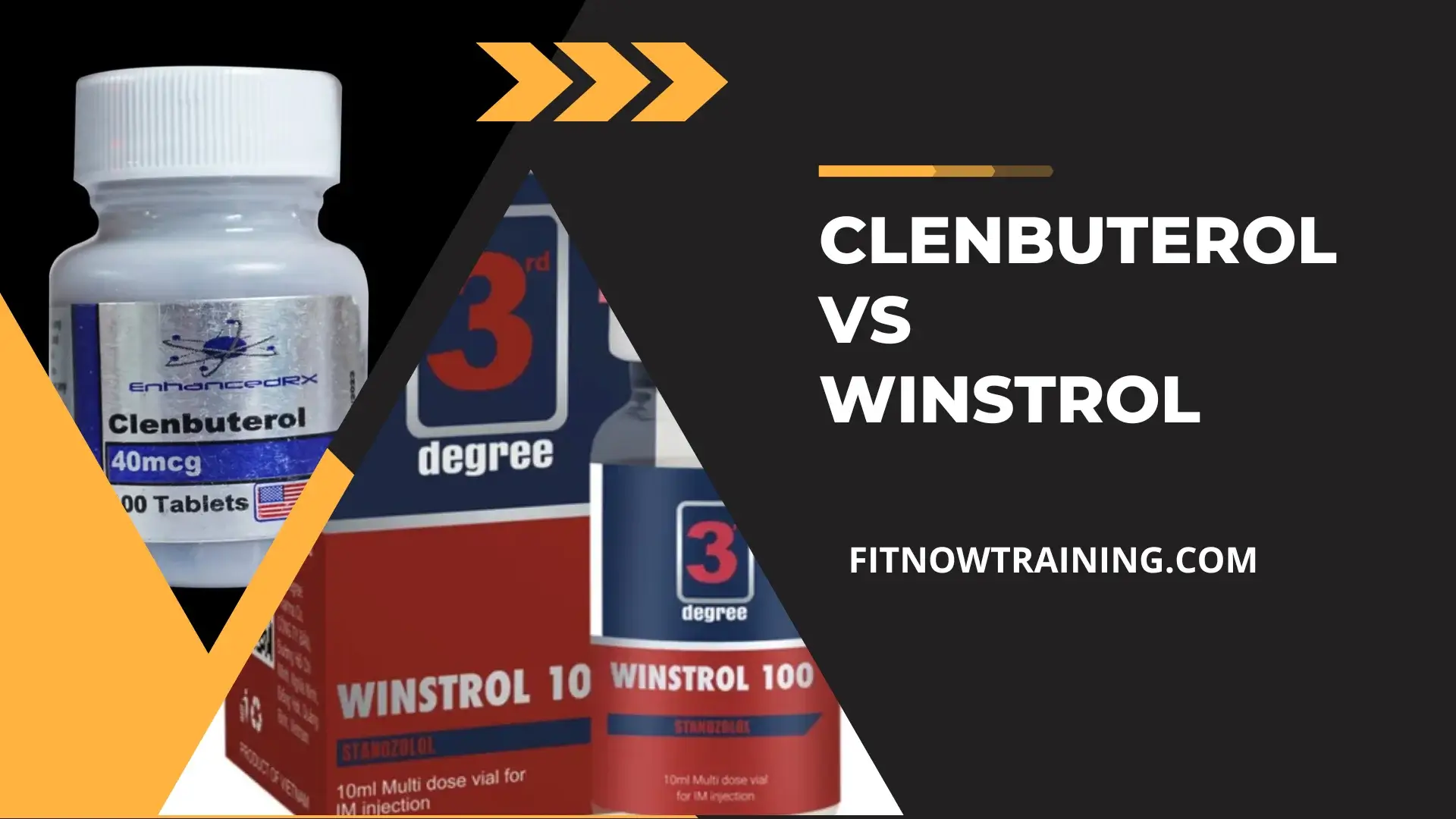 Clenbuterol vs Winstrol - ¿Cuál es mejor para el corte?- FitNowTraining
